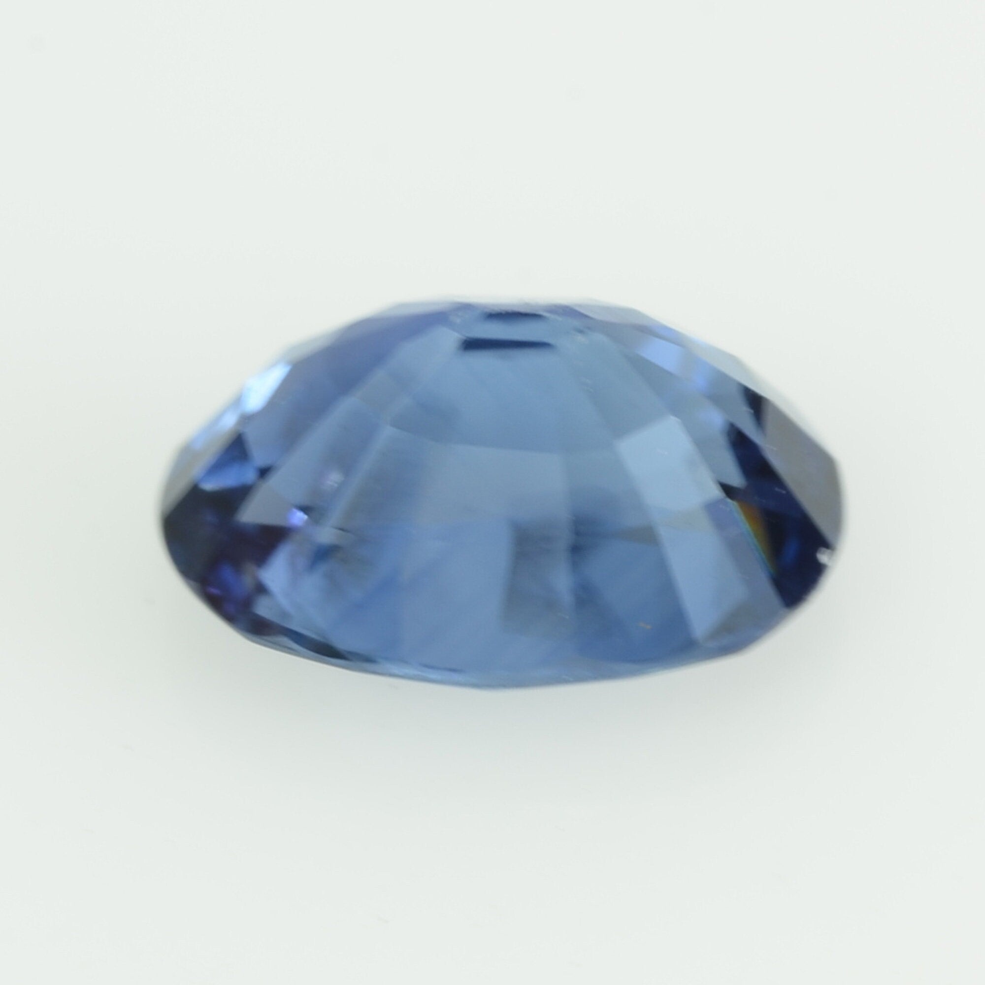1.10 Cts Natural Blue Sapphire Loose Gemstone Oval Cut AGL Certified ...