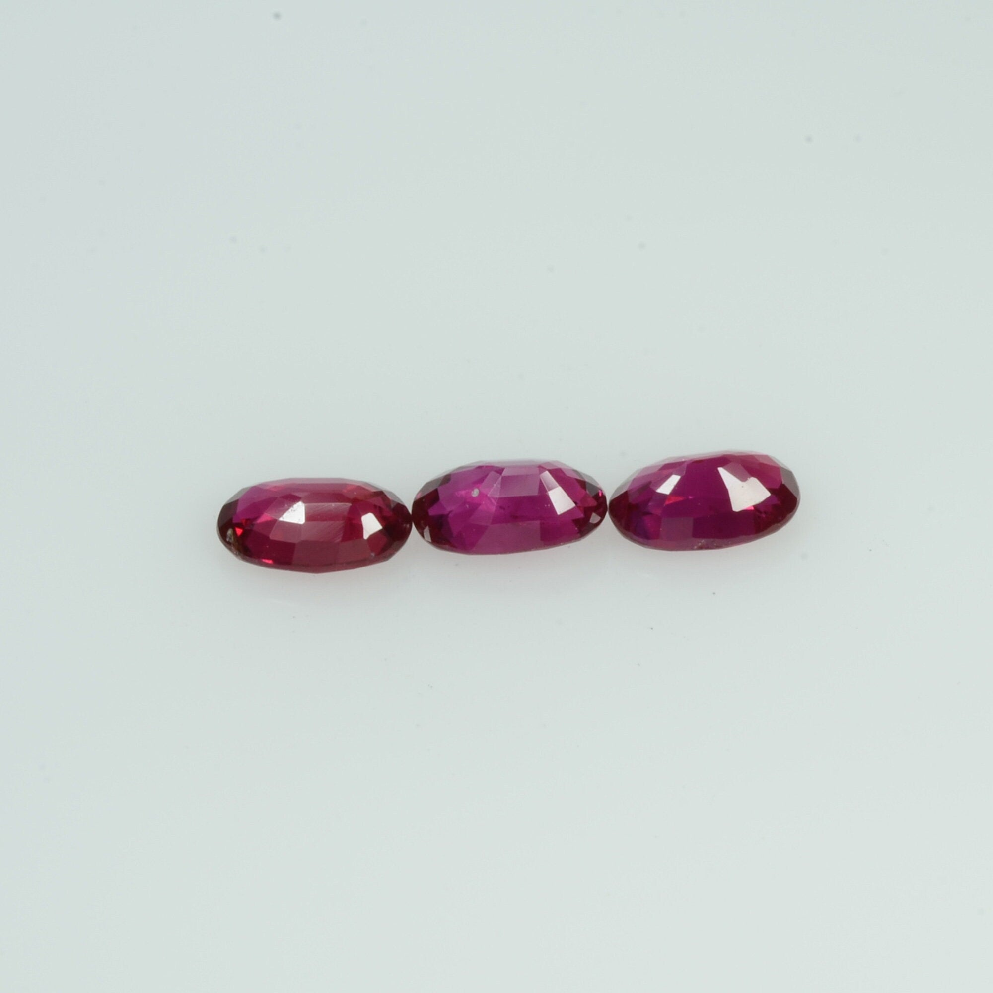 5x3 mm Natural Burma Ruby Loose Gemstone Oval Cut – Thai Gems