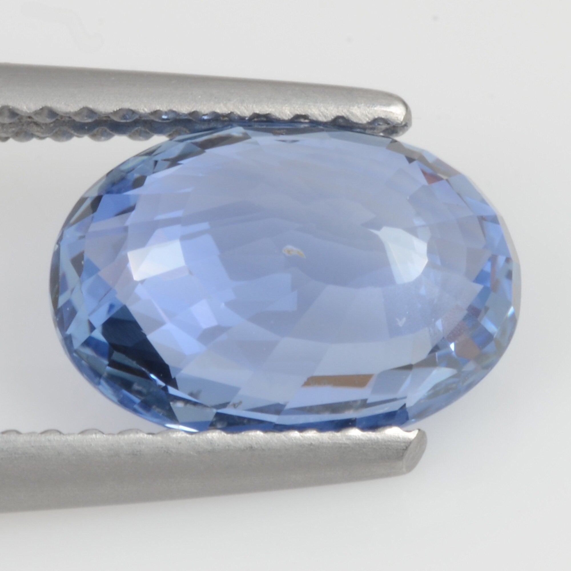 3.44 cts Unheated Natural Blue Sapphire Loose Gemstone Oval Cut Certif – Thai Gems