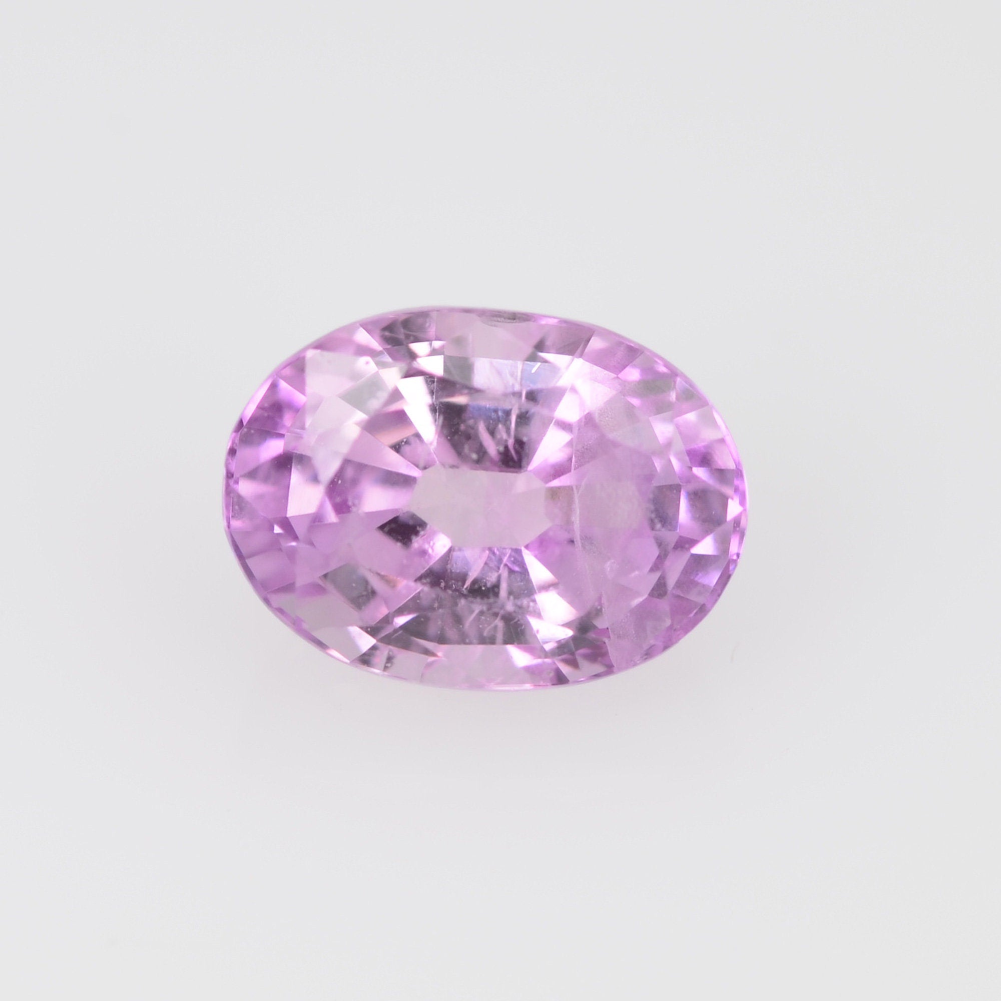 6x4 mm Natural Pastel Pink Sapphire Loose Gemstone oval Cut – Thai Gems